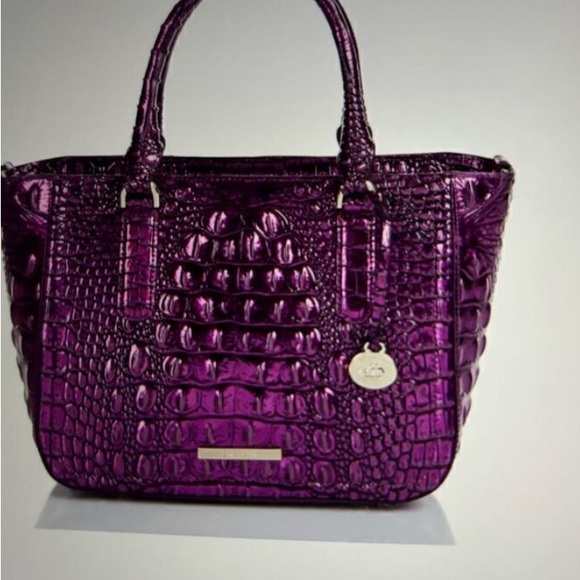Brahmin | Bags | Brahmin Purple Potion Melbourne Genuine Leather ...